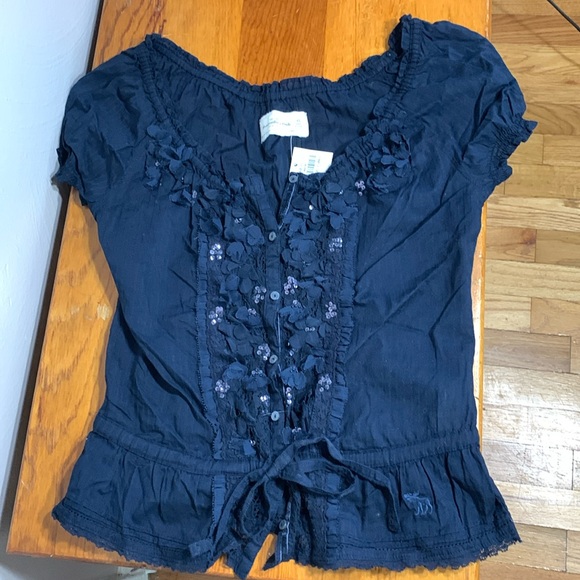 Tops | Cute Ruffle Blouse | Poshmark